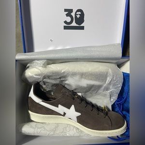 Bape | Shoes | Adidas Originals X Bape 3th Anniversary Campus Sneakers ...